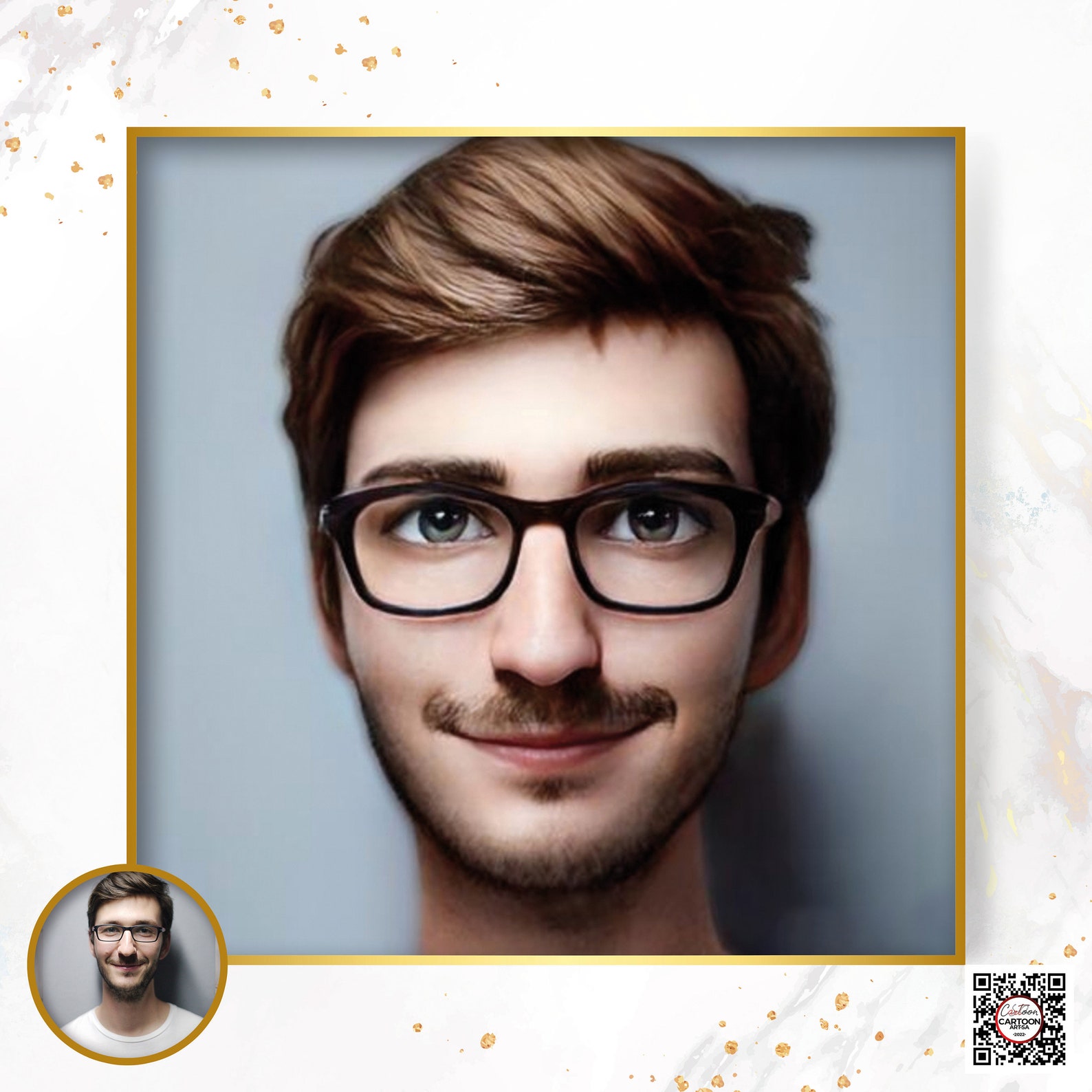 Personalized, Custom Cartoon Digital File, Photo to Cartoon, Picture ...