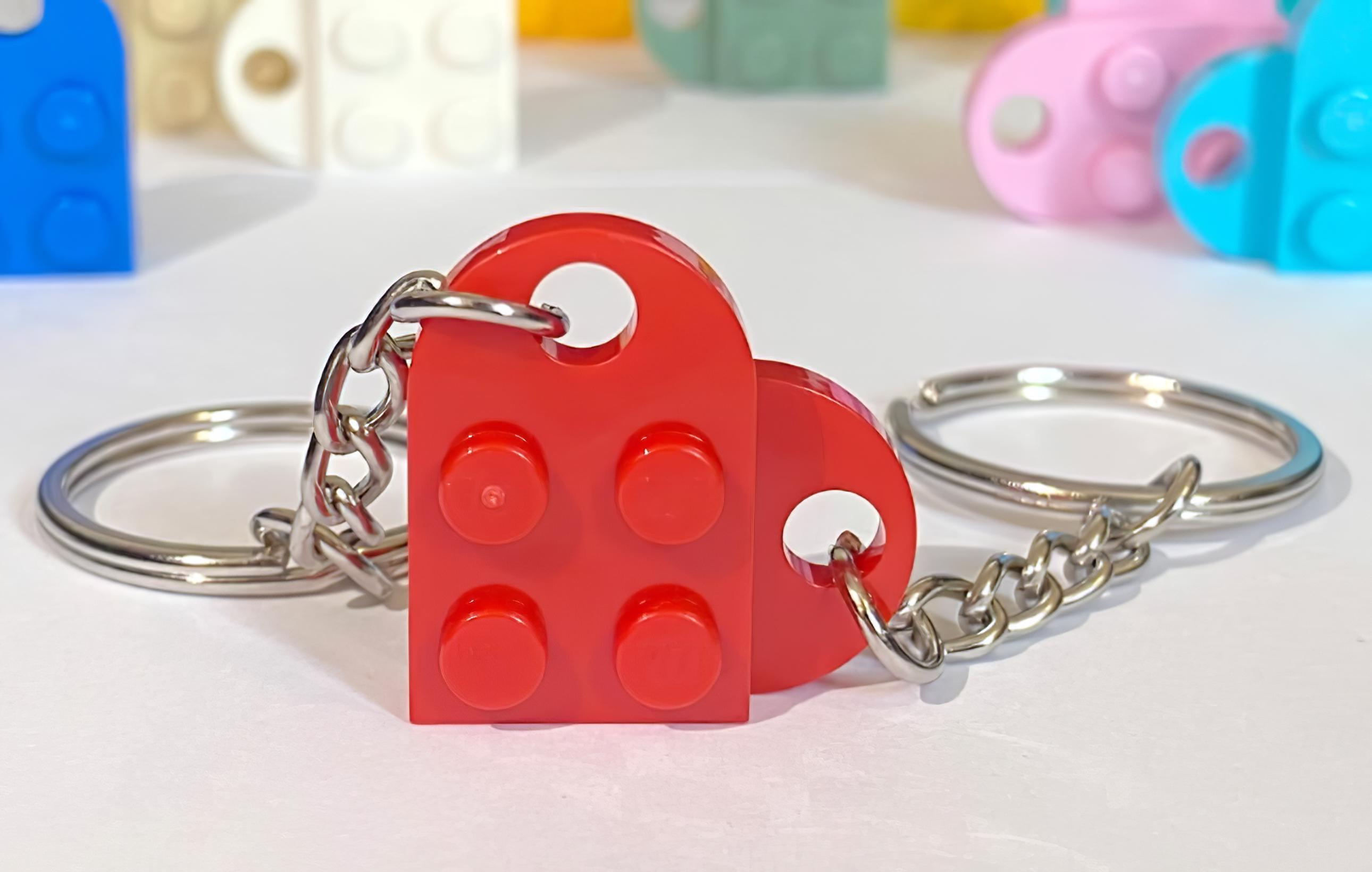Keychain 3D Print File Stl, Key Chain, Name Tag, Hearth Keychain ...