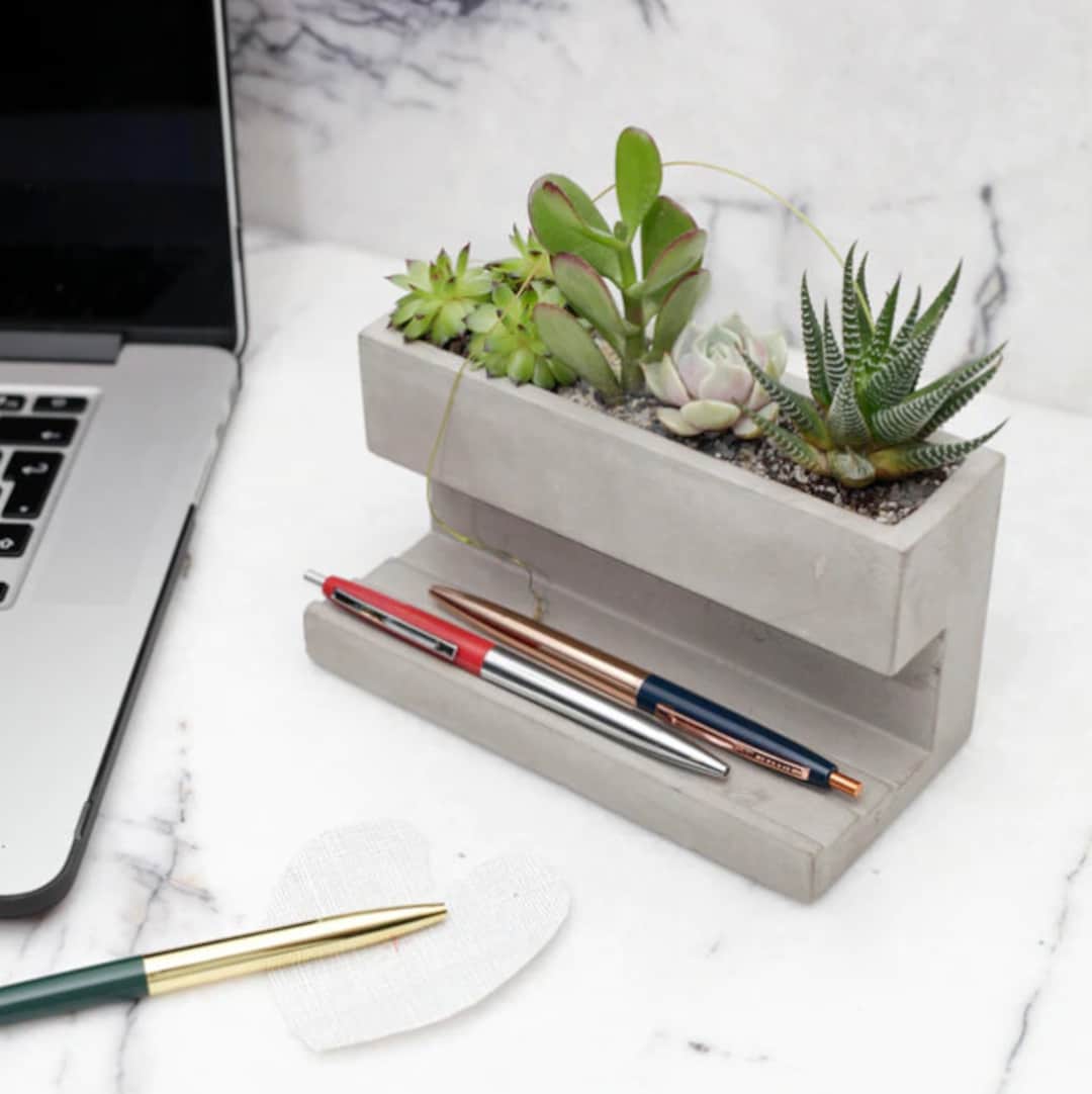 3D Print File Stl, Office Planter, Pen Holder Pot, Vase, Succulent - Etsy