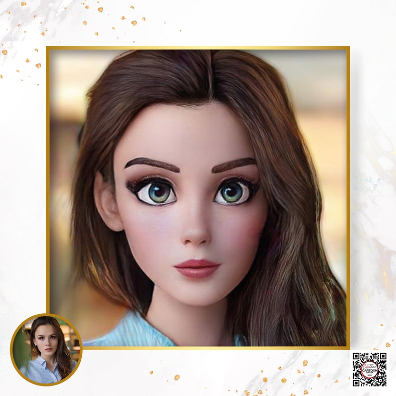 Personalized Custom Cartoon Digital File Photo to Cartoon - Etsy