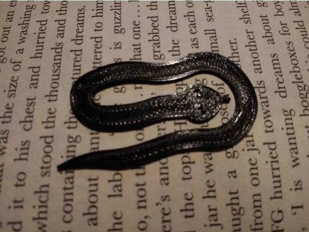 3D Print File Stl 3D Snake Snake Bookmark Snake Mark - Etsy Australia