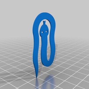 3D Print File Stl 3D Snake Snake Bookmark Snake Mark - Etsy