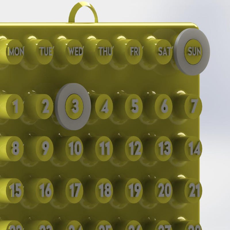 3d Calendars - Etsy