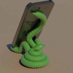 3D Print File Stl, Phone Holder, Snake Stand, 3D Snake - Etsy