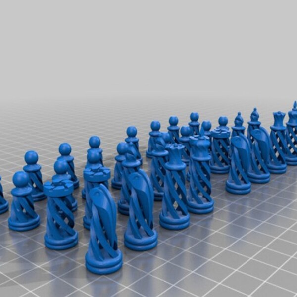 Chess 3d Print Model - Etsy