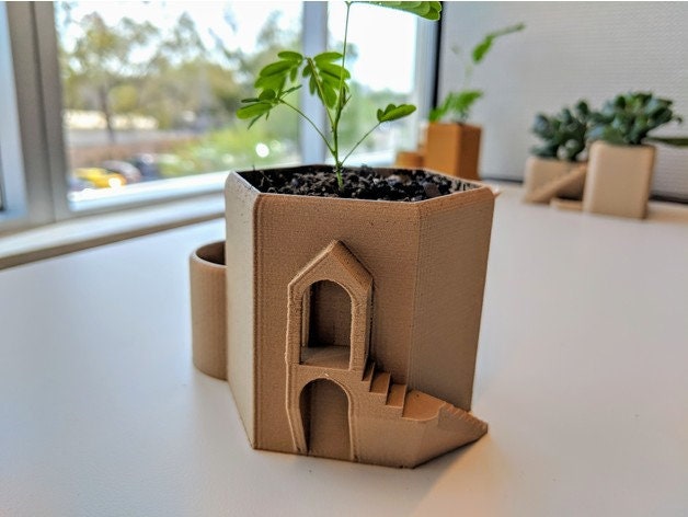 3D Print File Stl, Vase, Pot, Castle - Etsy