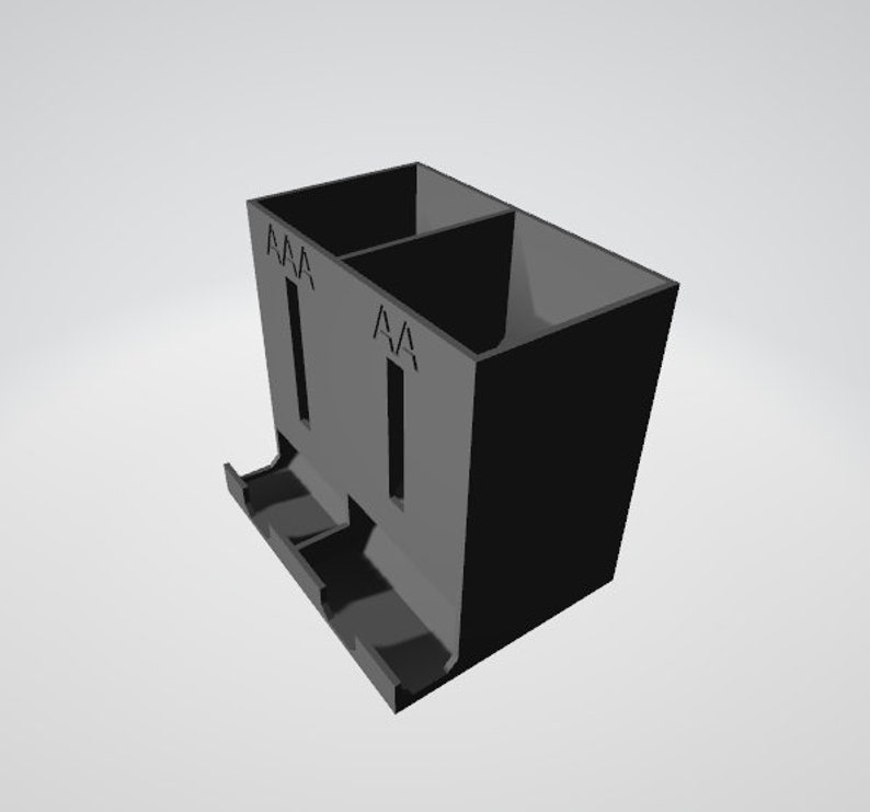 3D Print File Stl Battery Holder AA Battery AAA Battery - Etsy