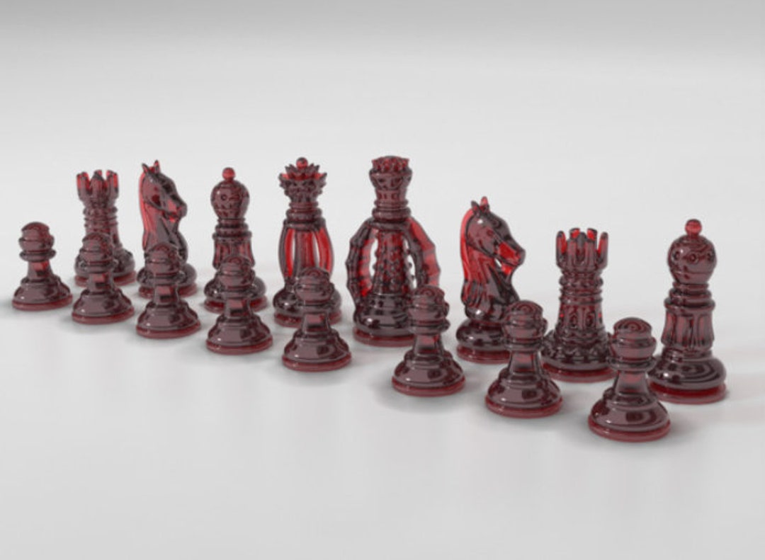 3D Print File Stl, Chess Set - Etsy