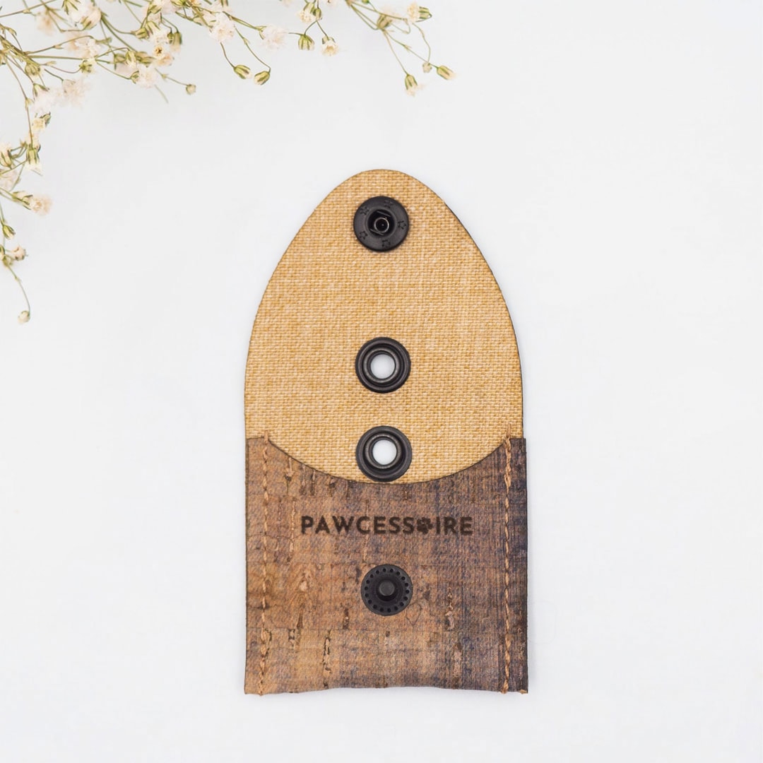 Dog Tag Silencer basic Denim Dog Tag Bag Pocket for Dog Tags - Etsy