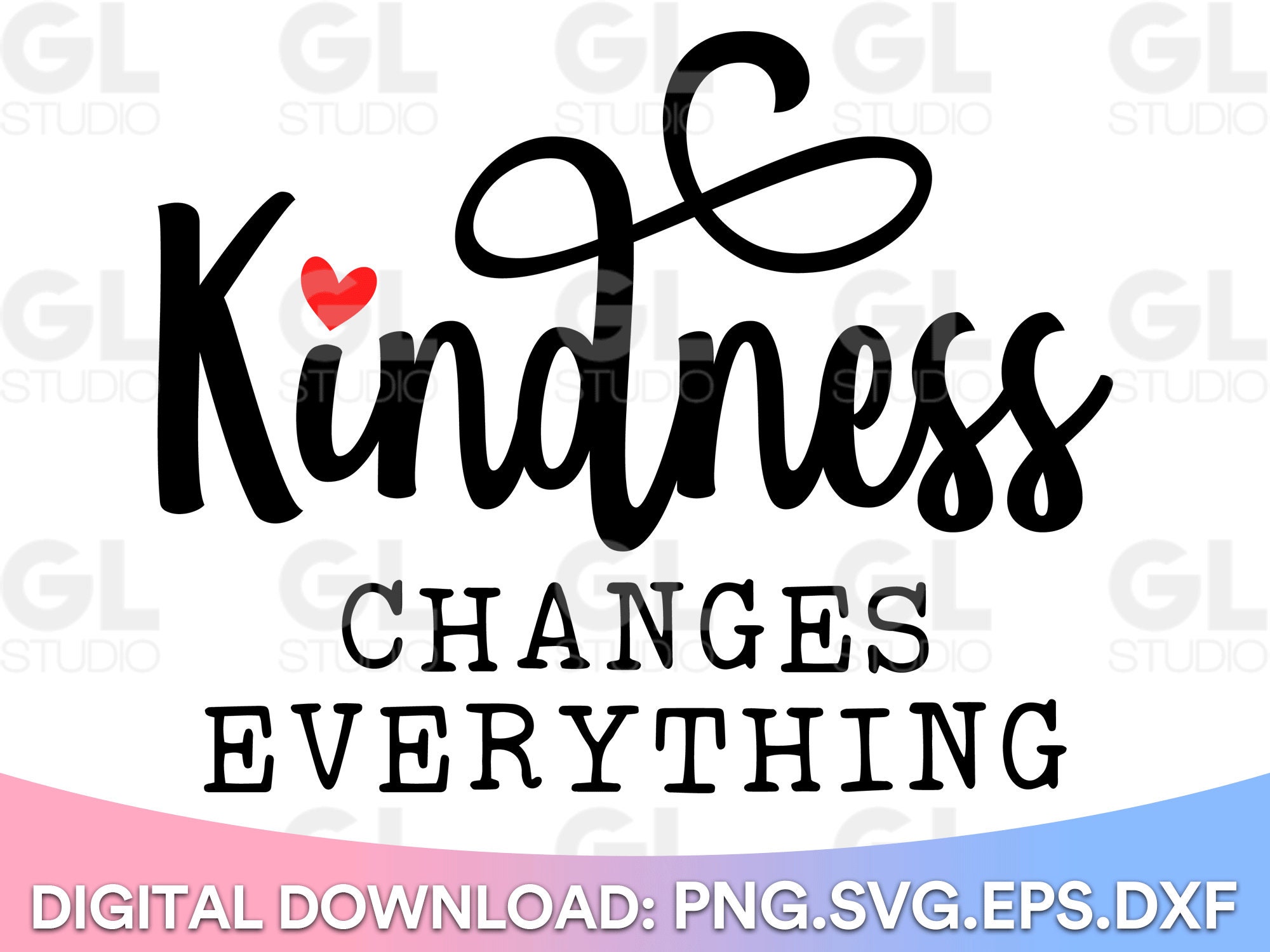 Kindness Changes Everything Svg Choose Kindness Svg Be Kind - Etsy