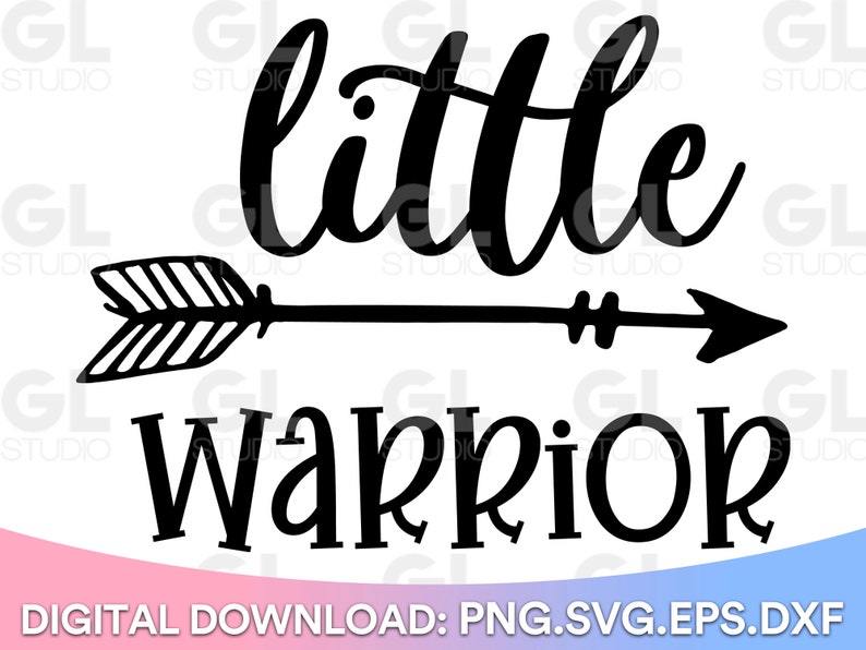 Little Warrior Svg Be Brave Little Warrior SVG Baby SVG Be - Etsy