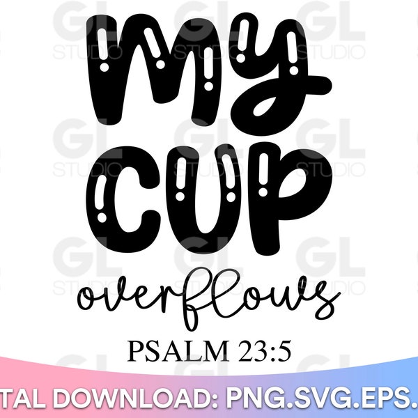 My Cup Overflows - Etsy