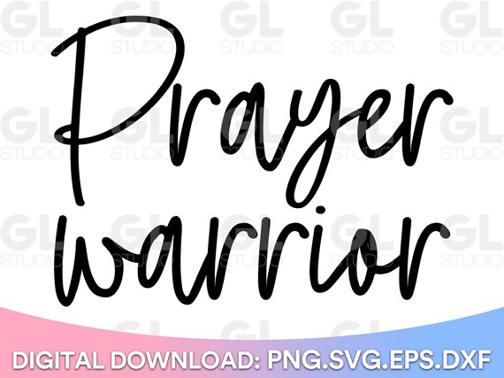 Prayer Warrior Svg Christian SVG Livin on A Prayer Svg Pray | Etsy