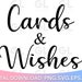 Cards and Wishes Svg Advice and Wishes Svg Wedding SVG File - Etsy