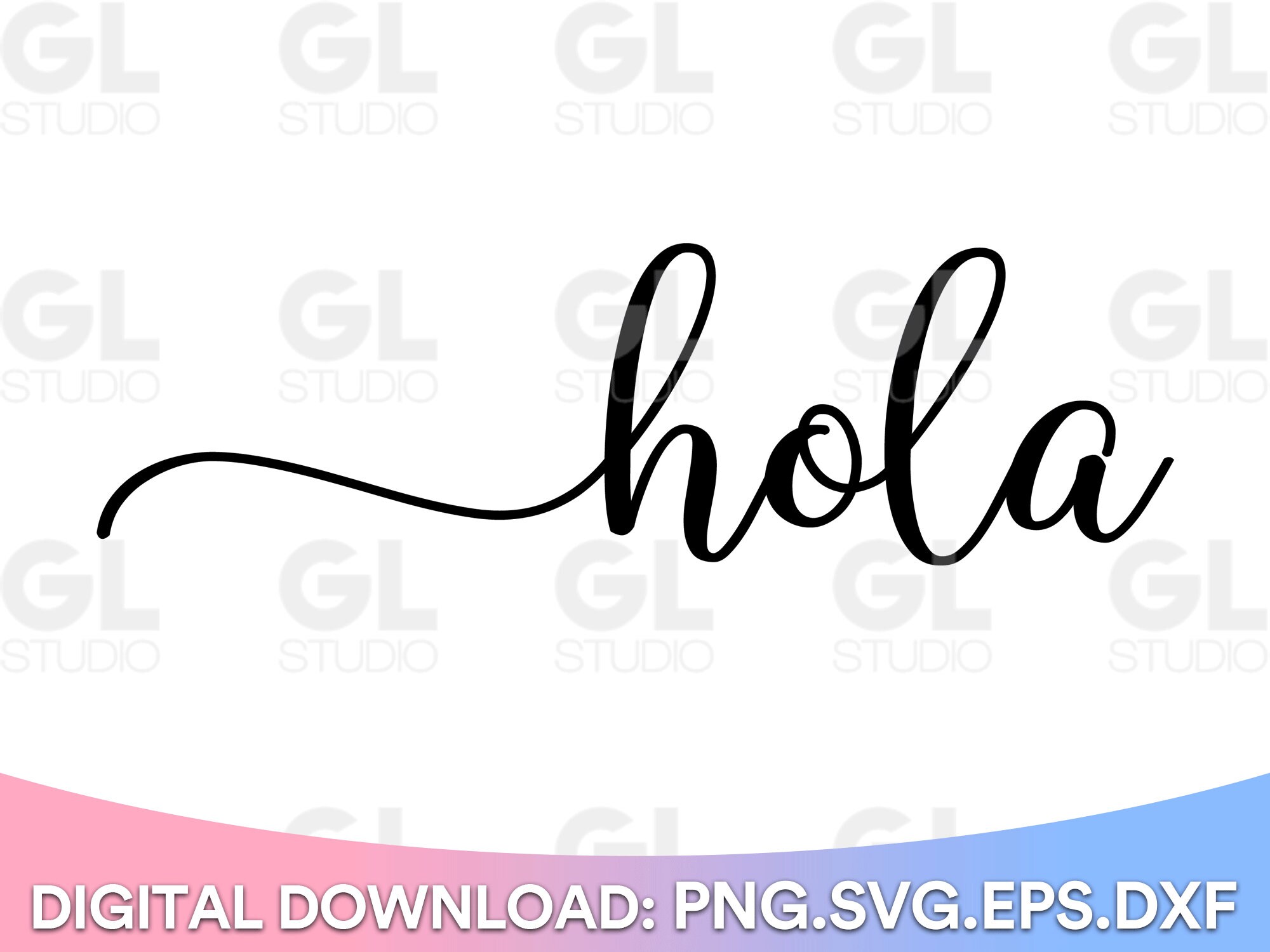 Hola Svg Hello SVG Welcome Svg Dxf Png Front Door Sign - Etsy