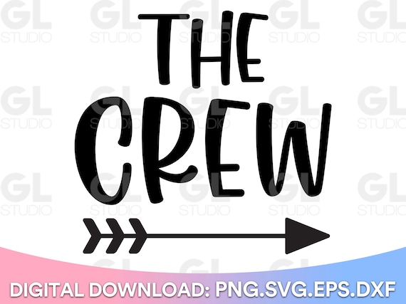 The Crew Svg Cousin Crew SVG Cousin Svg Dxf and Png New to | Etsy