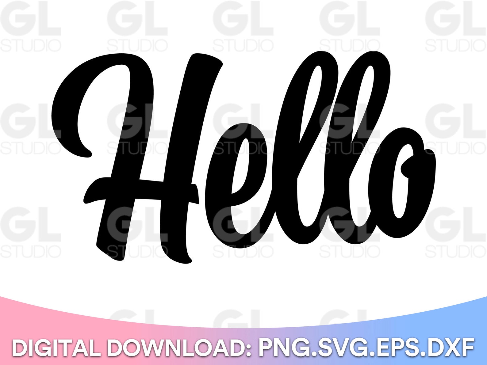 Hello SVG Welcome Svg Dxf Png Front Door Sign SVG - Etsy