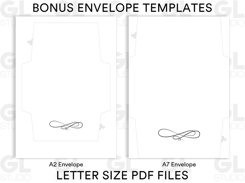 Happy Birthday Printable Card Envelope Template Birthday - Etsy