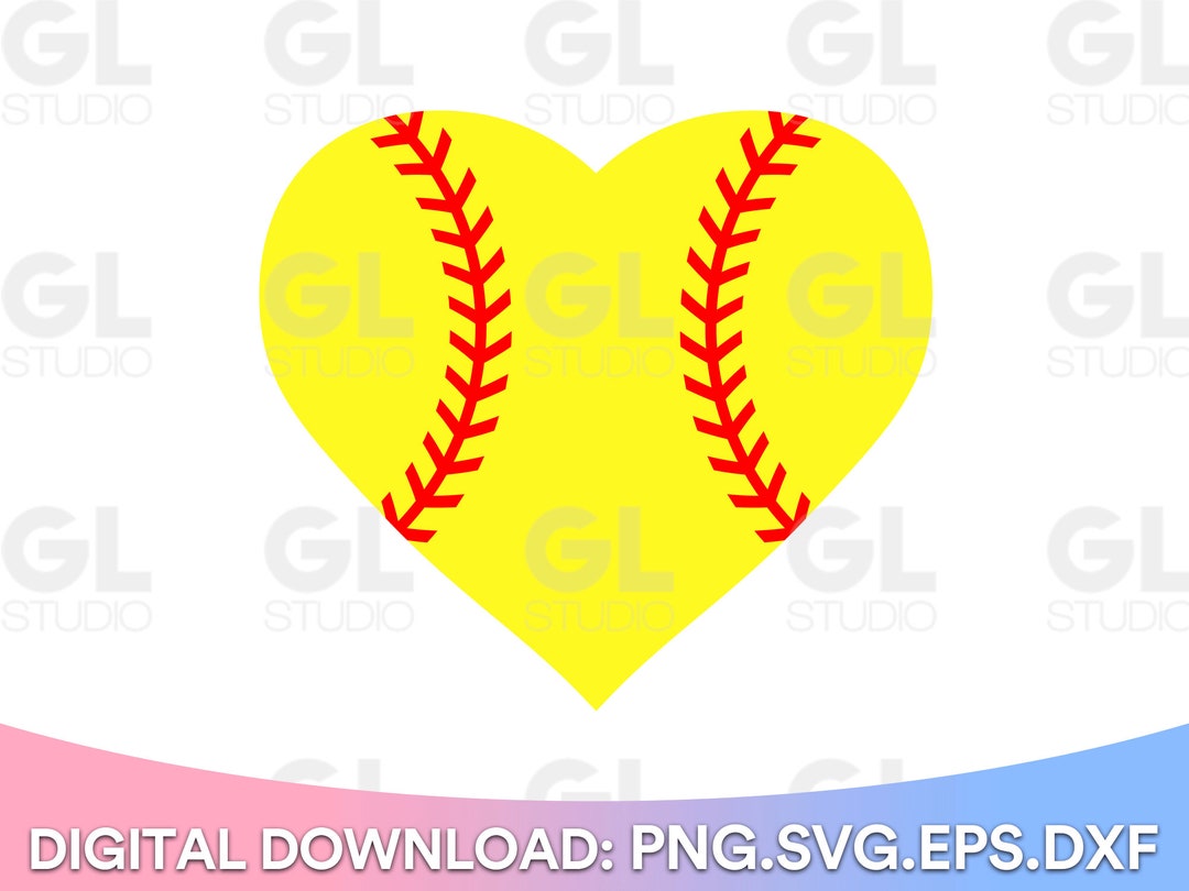 Baseball SVG, Baseball SVG Cut Files, Baseball Heart SVG, Baseball ...