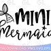 Mini Mermaid Svg, Mermaid Squad SVG, Mermaid Svg, Dxf, Summer SVG ...