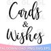 Cards and Wishes Svg, Advice and Wishes Svg, Wedding SVG File, Wedding ...