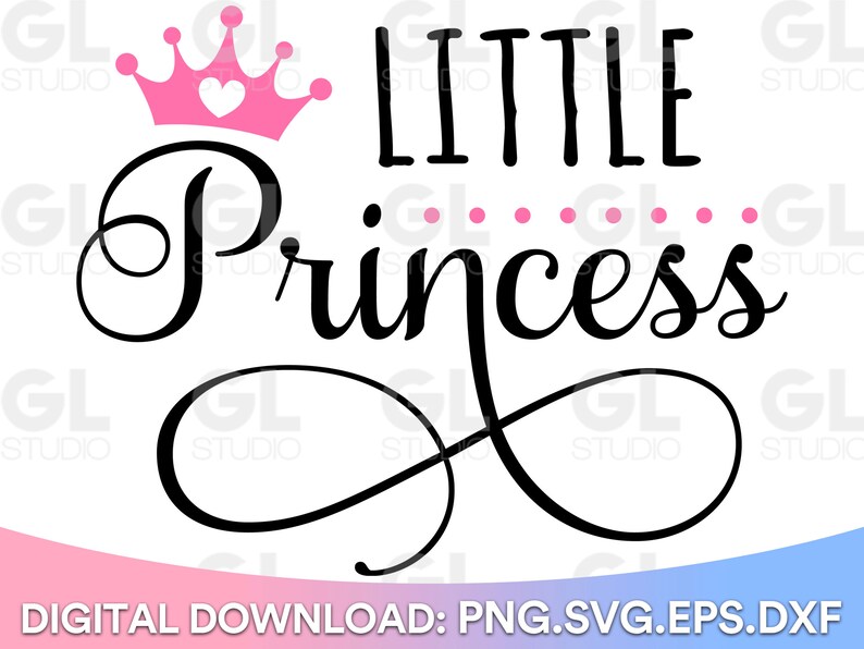 Little Princess Svg, Daddy's Little Princess SVG, Daddy's Girl Svg, Dxf ...