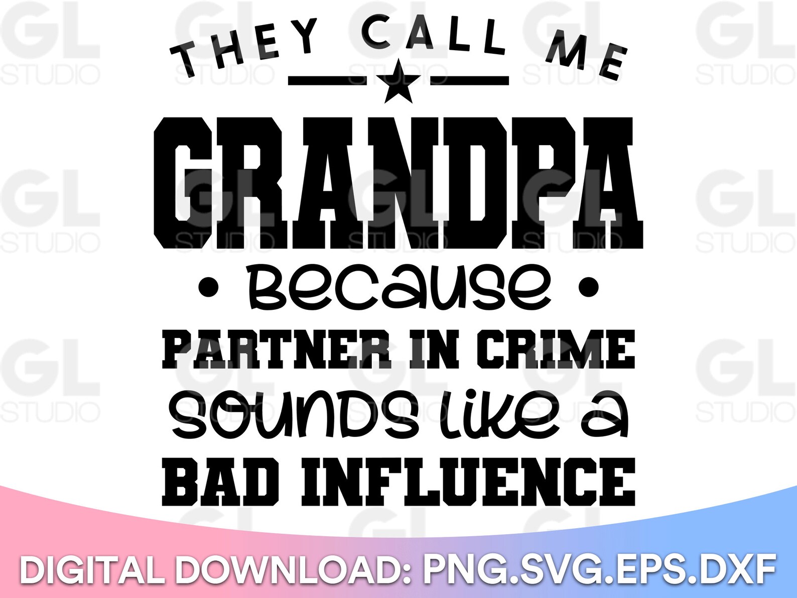 Grandpa SVG Funny Grandpa Svg Dxf Png Fathers Day SVG - Etsy