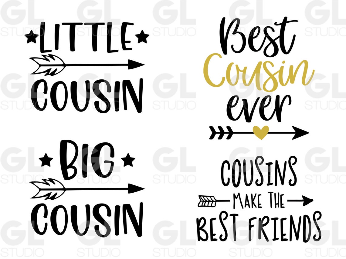 Cousin Bundle Cousins SVG Bundle Cousin Crew Svg Cousin - Etsy