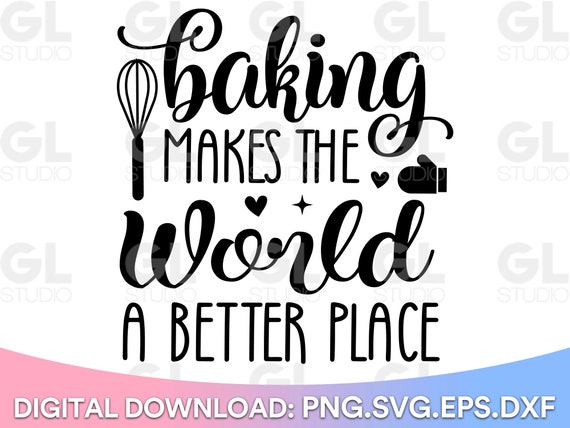 Baking Svg Baking Quote Svg Kitchen Svg Pot Holder Svg | Etsy