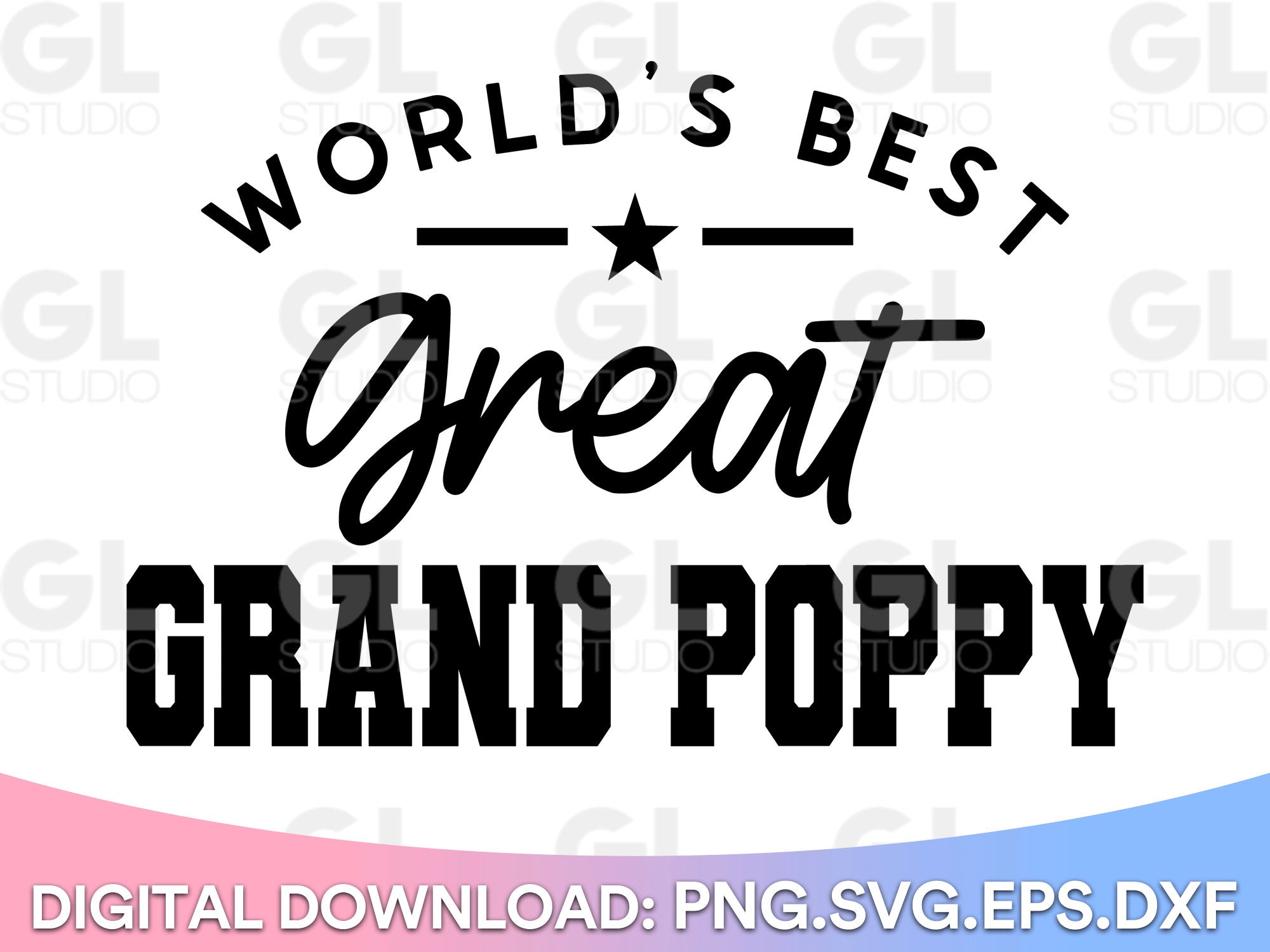 World's Best Great Grand Poppy SVG Great Grand Poppy Svg - Etsy