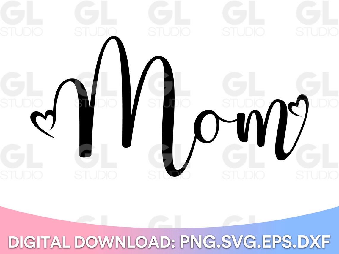 Mom Svg Blessed Mom SVG Dxf Png Mom Life SVG Mother's - Etsy