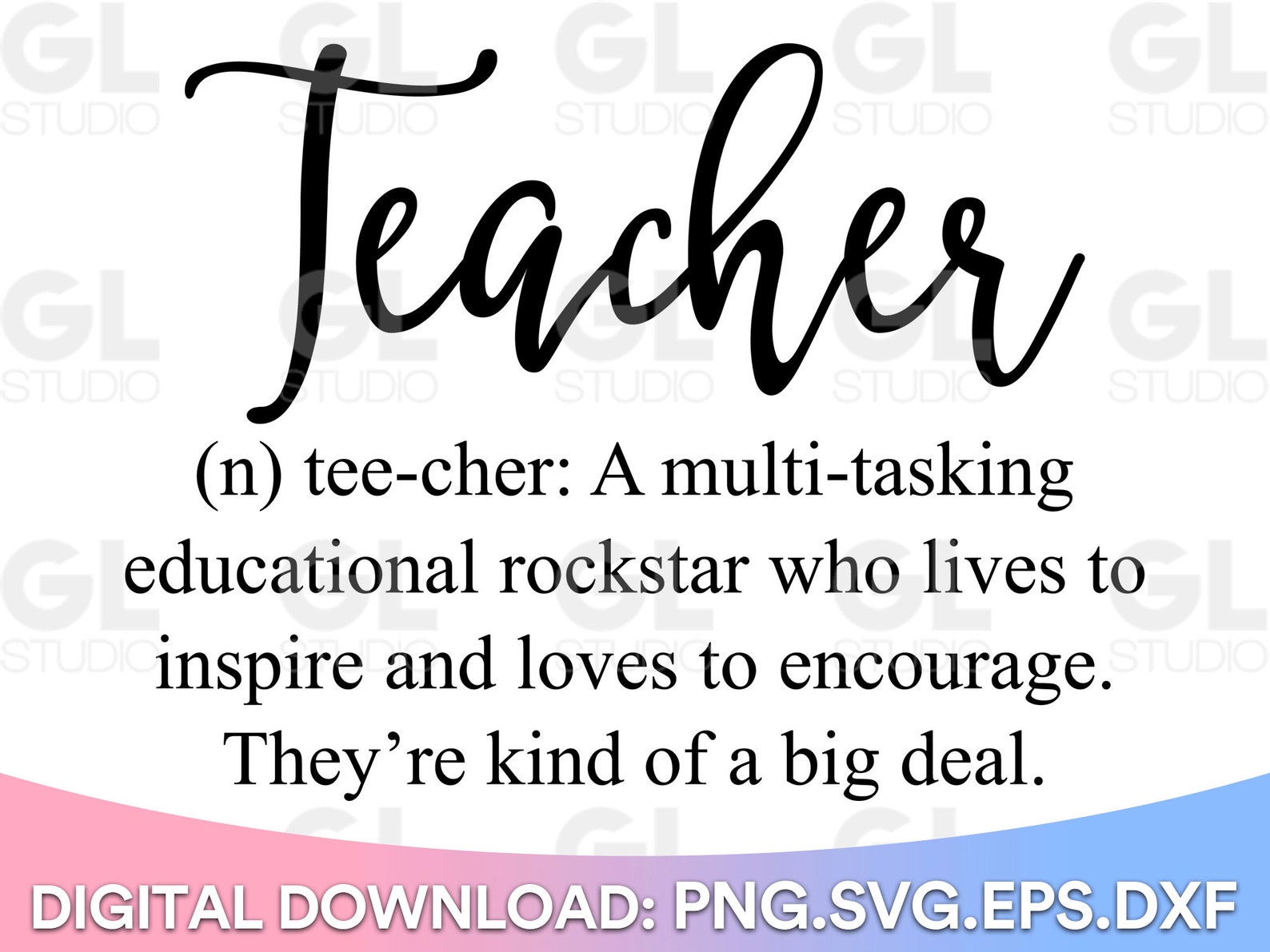 Teacher Definition SVG Teacher Svg Dxf Teacher Life SVG - Etsy