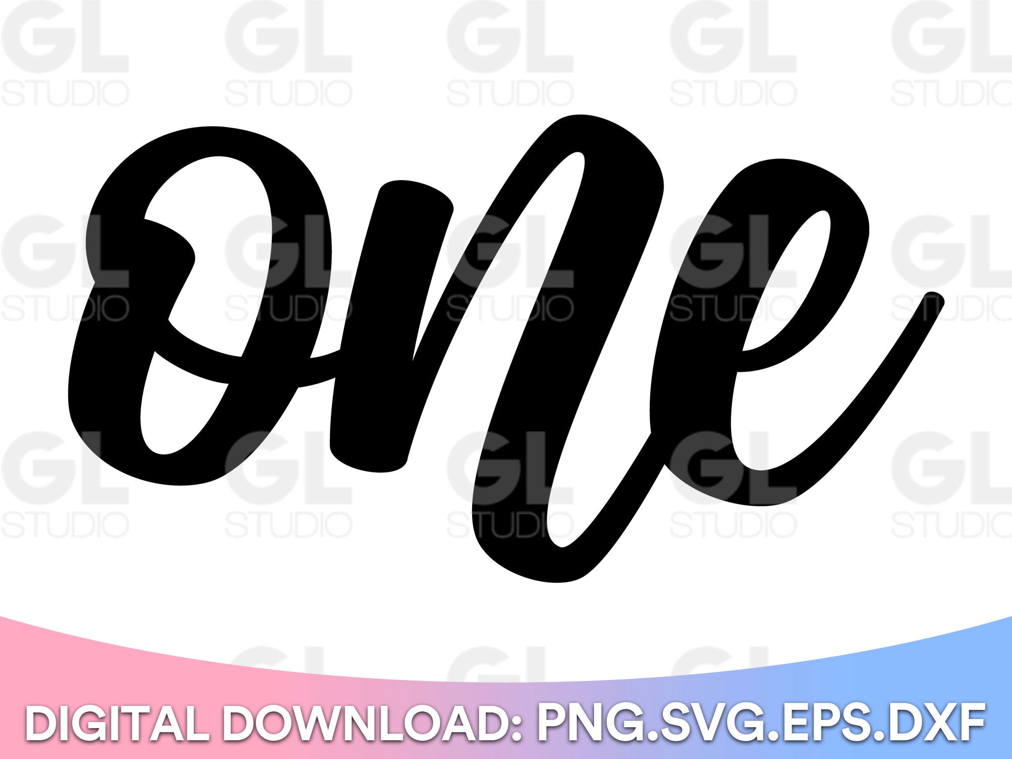 One Cake Topper SVG First birthday svg 1st Birthday svg 1st | Etsy