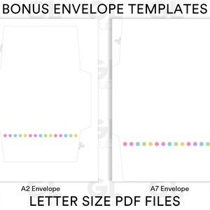 Happy Birthday Printable Card, Envelope Template, Birthday Card ...