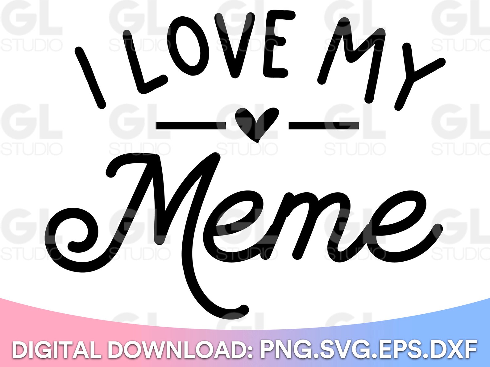 I Love My Meme SVG Ain't No Meme Svg Meme Svg Grandma - Etsy