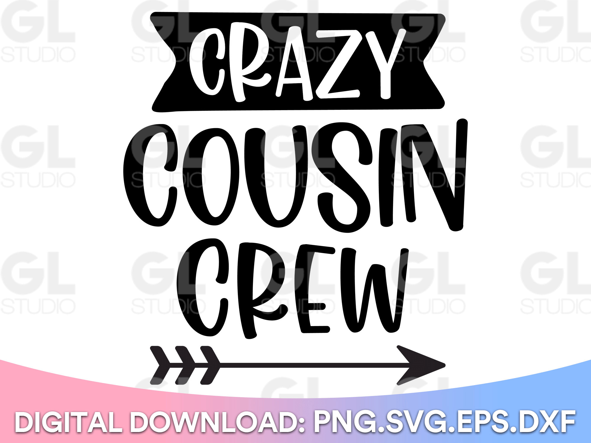 Crazy Cousin Crew Svg Cousin Crew Svg Cousin Svg Dxf And Etsy