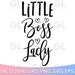 Little Boss Lady SVG, Little Boss SVG, Baby Svg, Dxf, Png, Mini Boss ...