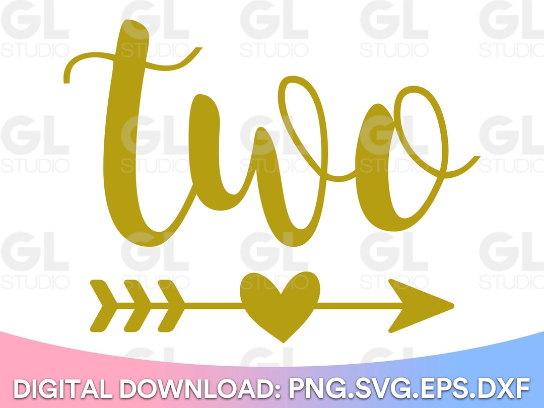 Two SVG, Second Birthday Svg, 2nd Birthday Svg, Princess Birthday Svg ...