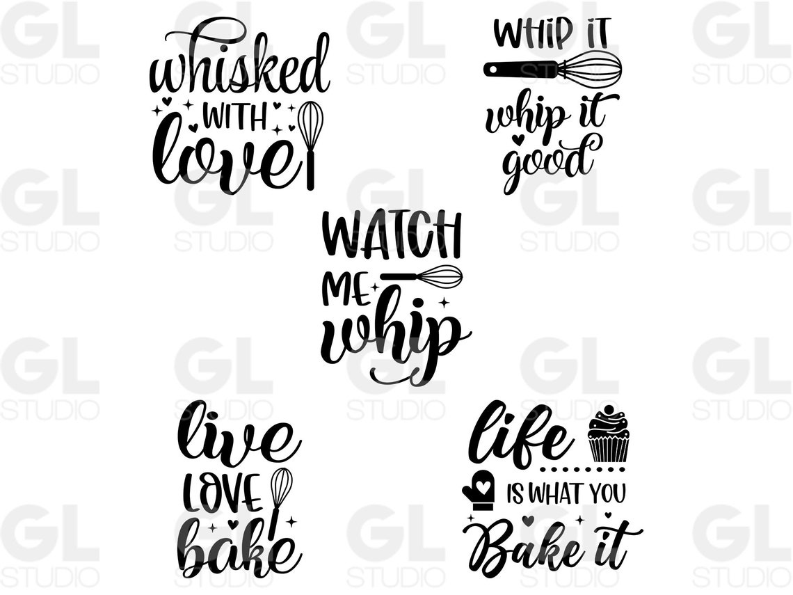 Baking Bundle Baking SVG Bundle Kitchen Bundle Kitchen Svg - Etsy
