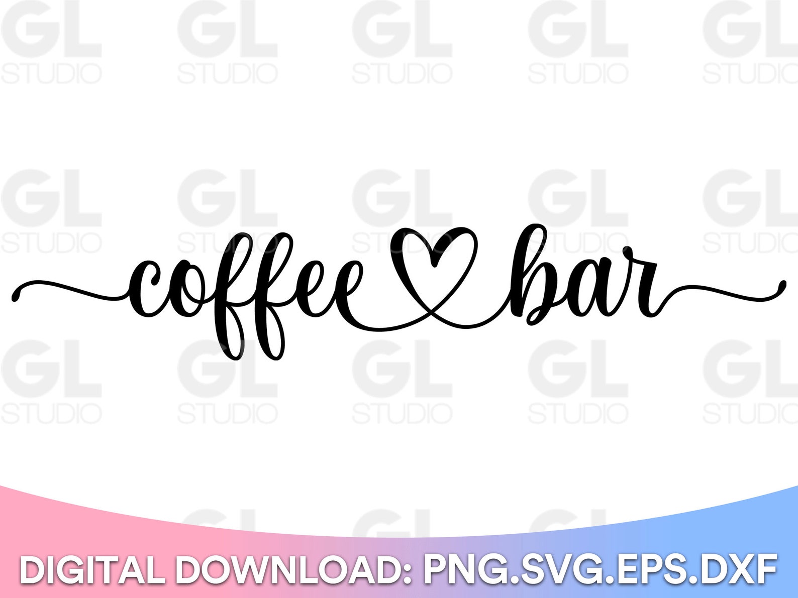 Coffee Bar Svg Coffee Svg Coffee Sign Svg Coffee Bar Love | Etsy