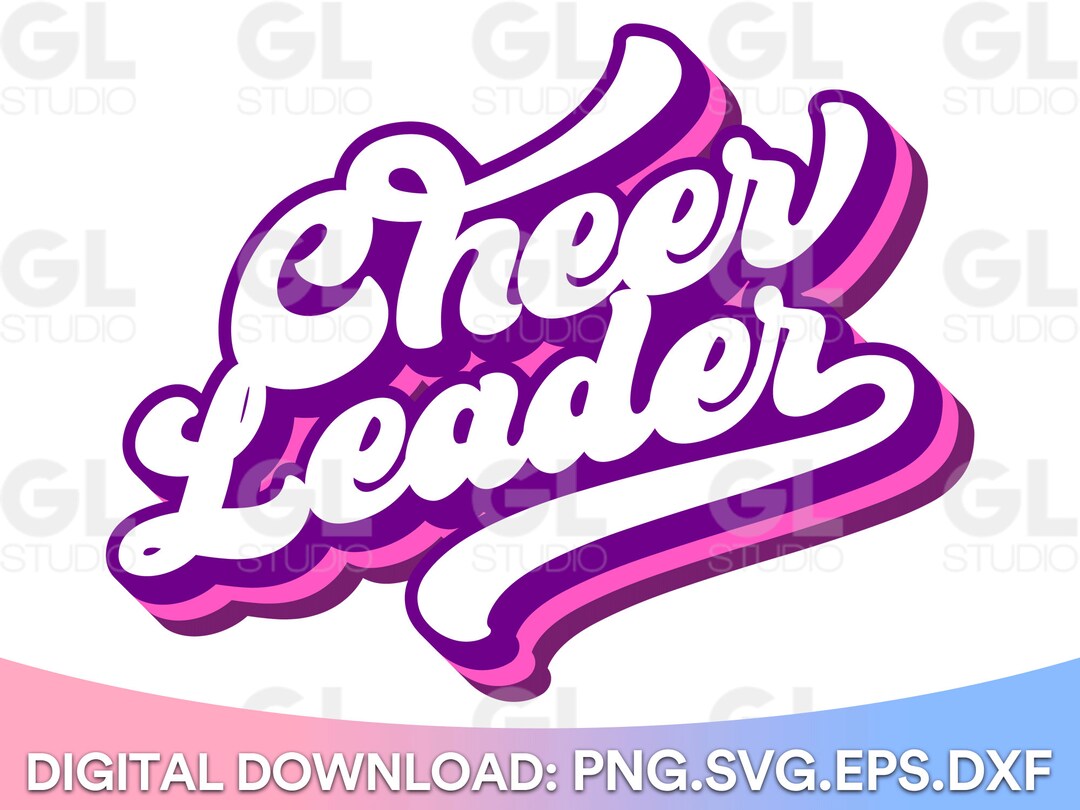 Cheerleader SVG, Cheer SVG, Retro Cheer SVG, Cheer Shirts, Cheer Mom ...