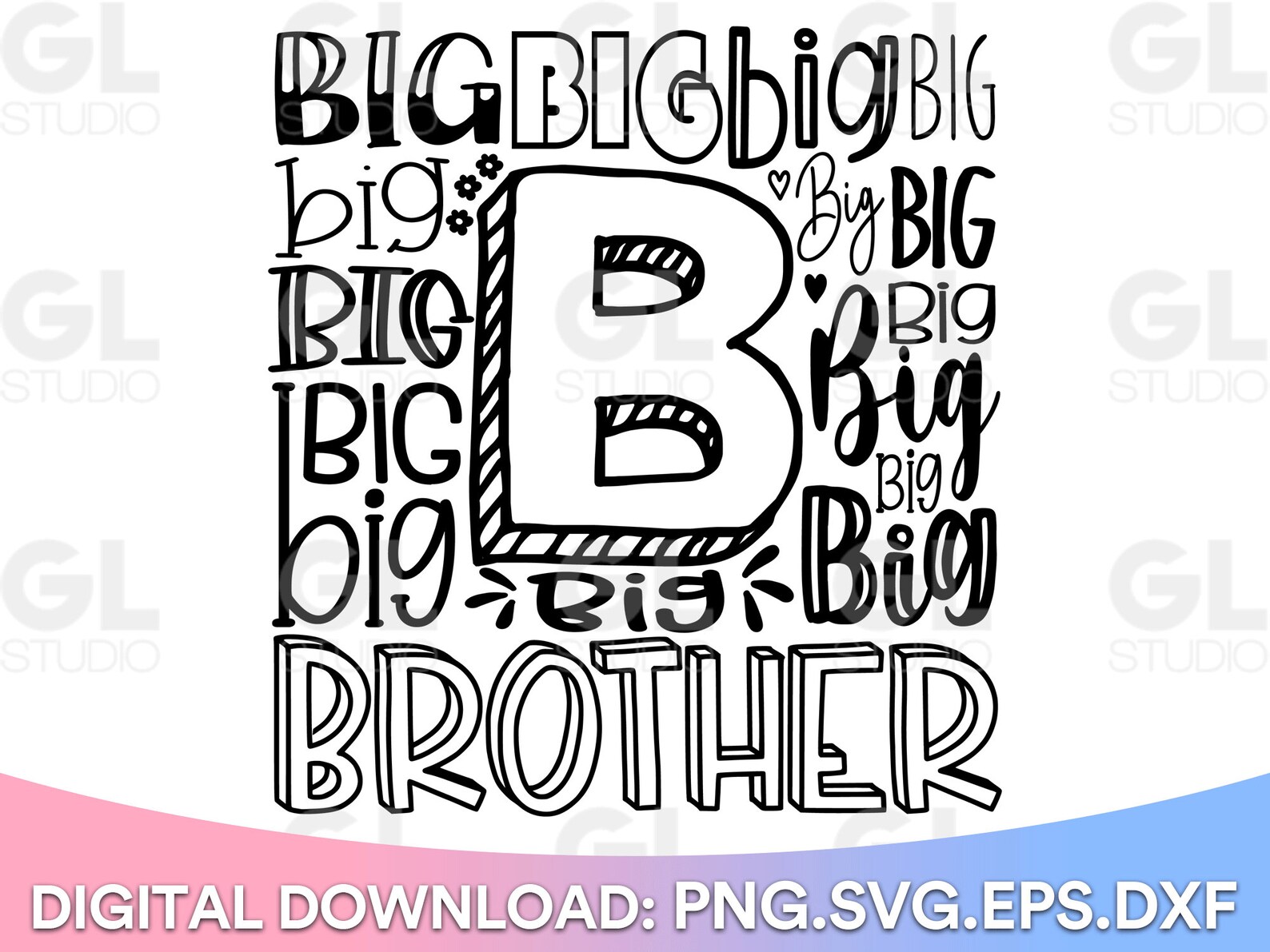 Big Brother SVG Brother Svg Big Bro SVG Best Brother Svg - Etsy
