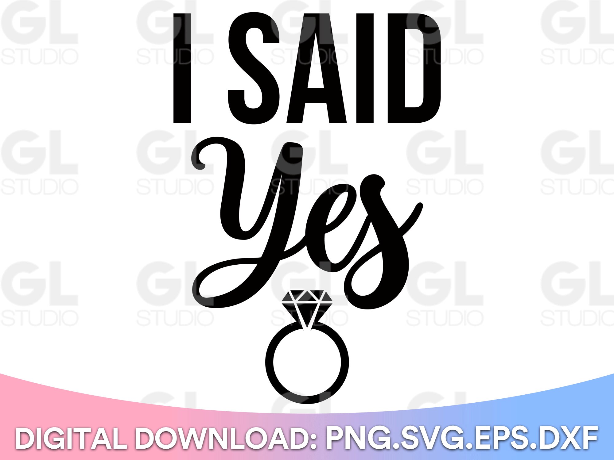 I Said Yes svg, ich sagte Yaaasss svg, Future Mrs SVG, Verlobte SVG ...