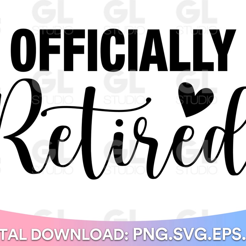 Retired Svg - Etsy