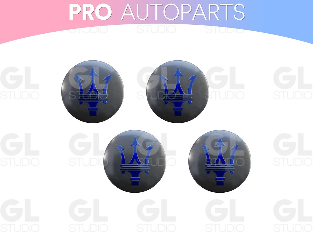 Maserati Ghibli Center Caps, 4 Pcs Maserati Ghibli Wheel Center Caps ...