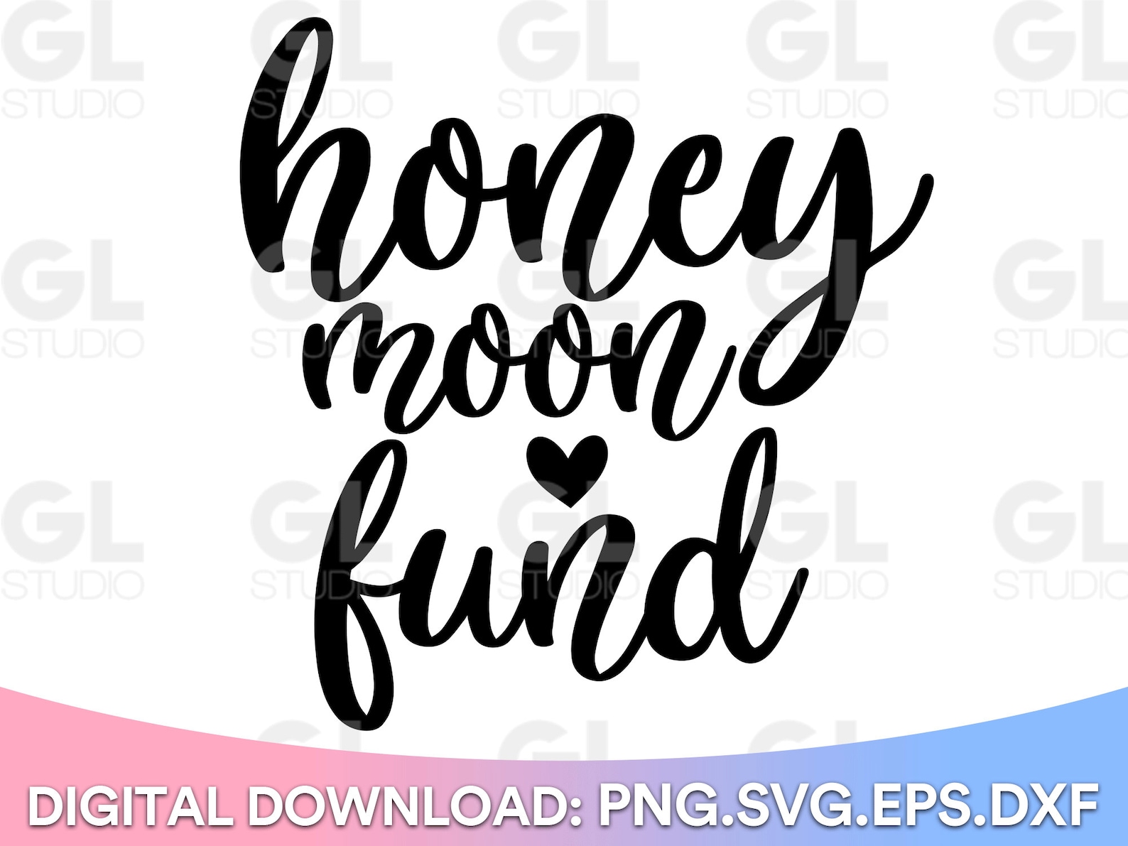 Honey Moon Fund Svg Honeymoon Fund Svg Wedding Svg - Etsy