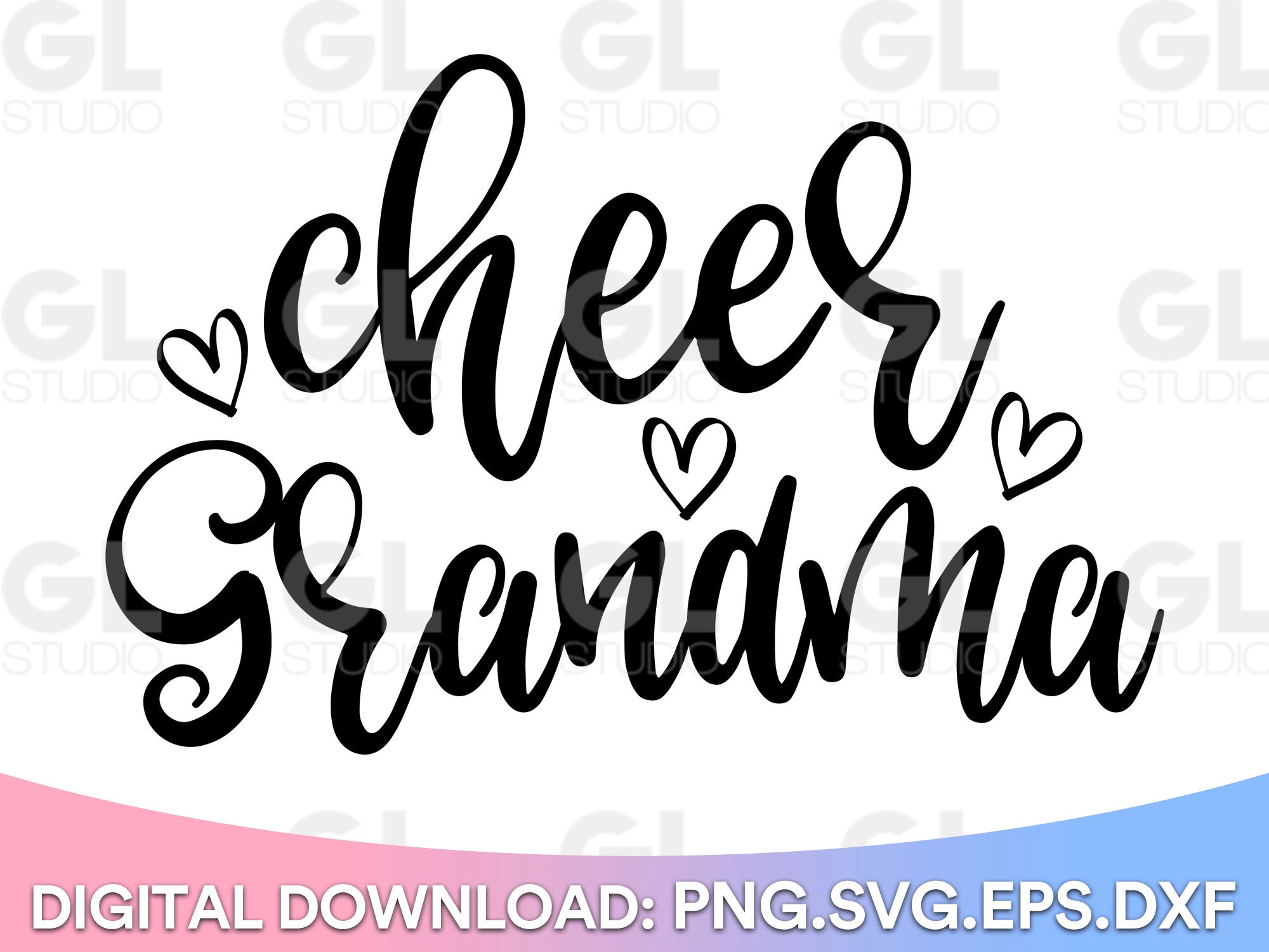 Cheer Grandma svg Cheer svg Grandma svg Cheer Grandma shirt | Etsy