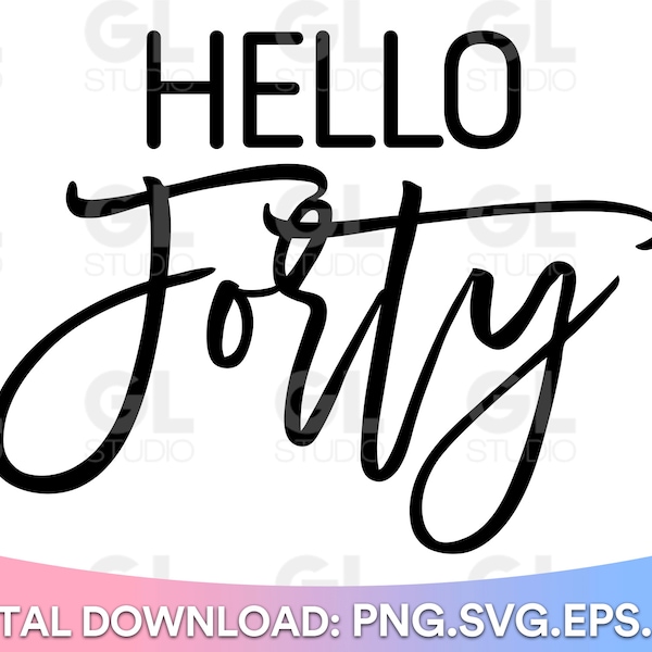 39 1 SVG, 40th Birthday SVG, Funny SVG - Etsy Canada