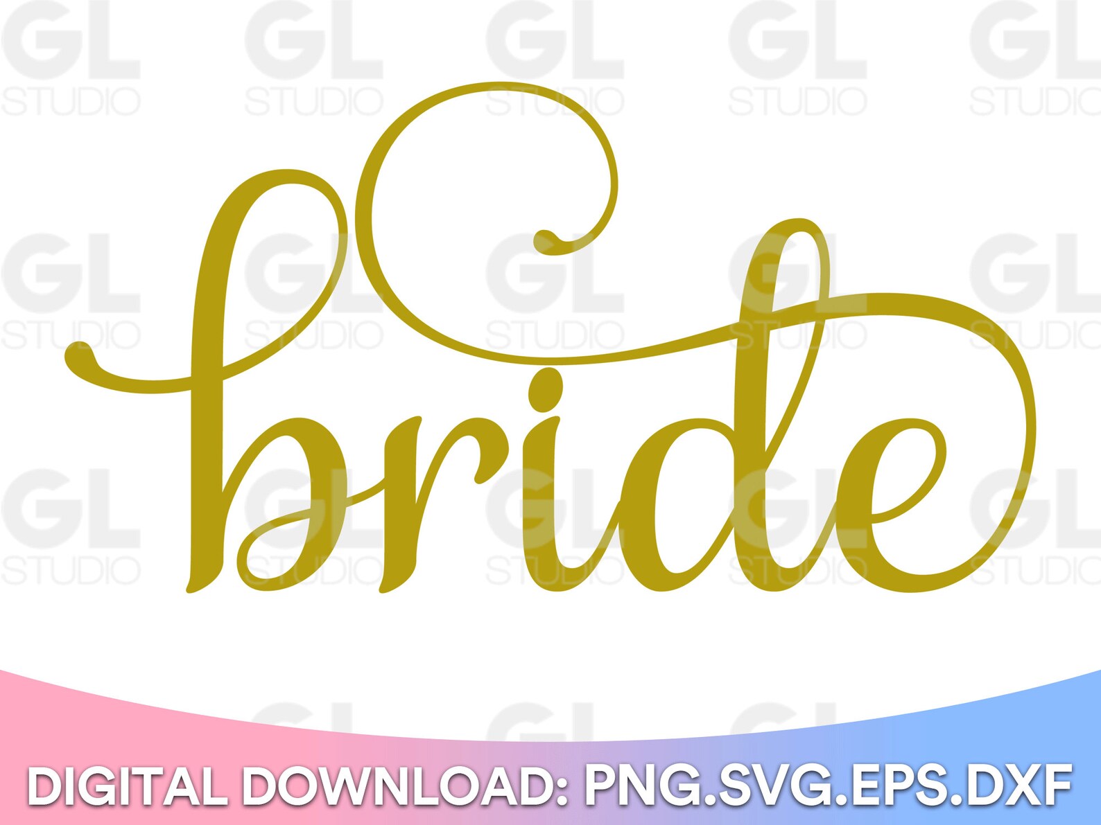Bride SVG Wedding SVG Dxf and Png Bride Squad SVG Bride - Etsy