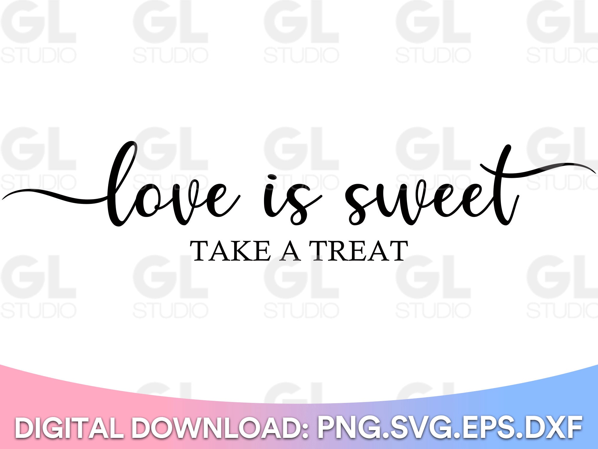 Love is Sweet Svg Sweets Table Svg Wedding Svg Wedding Sign - Etsy